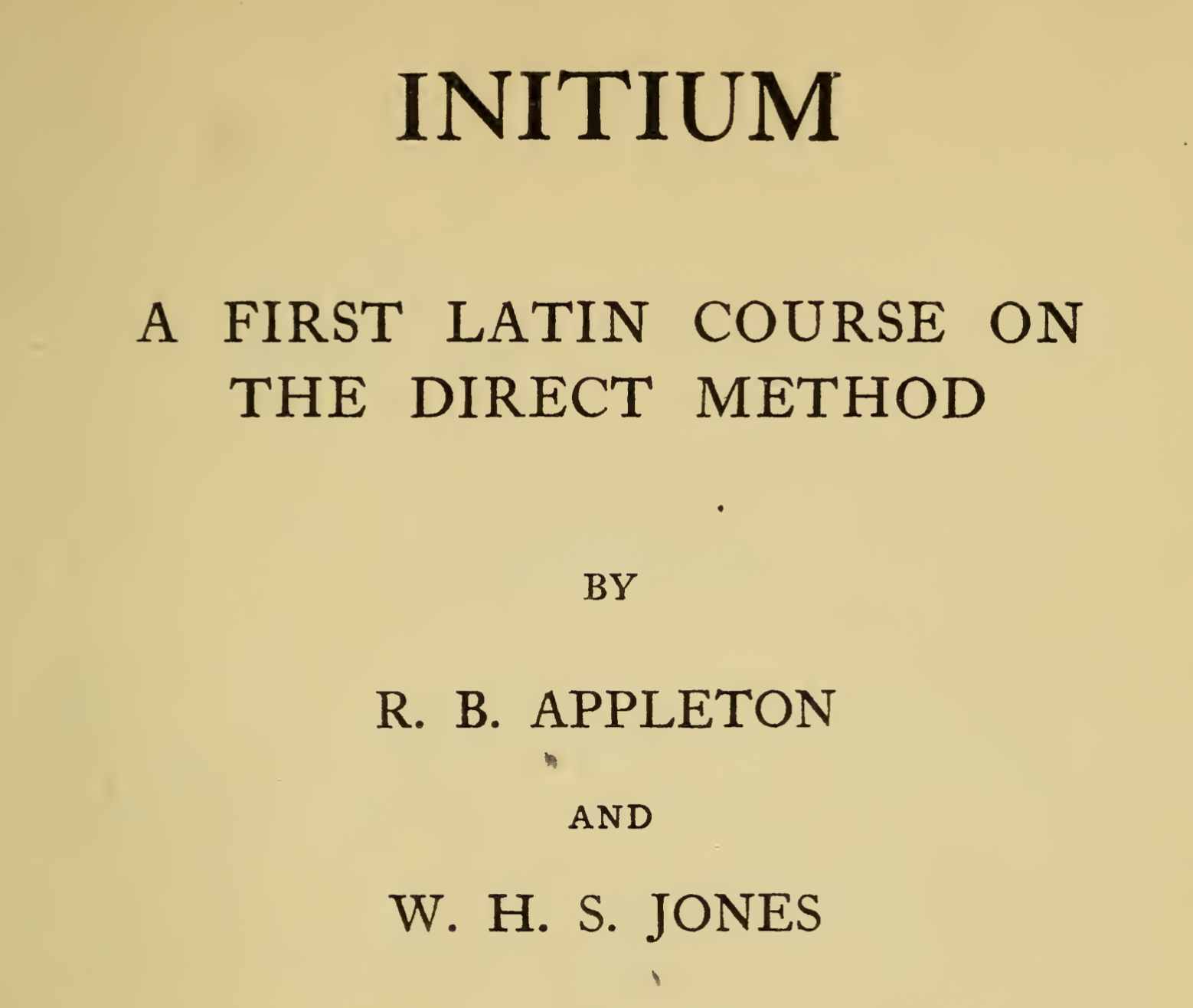 Direct Method – Classics Teaching